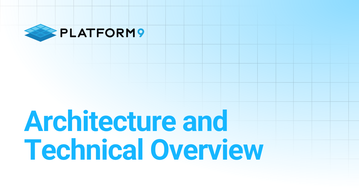 Architecture and Technical Overview | Private Cloud Director ...
